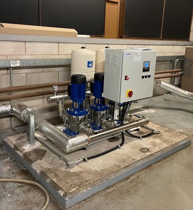 Hospital deploys new booster unit as water pumps fail - Fluid Handling ...