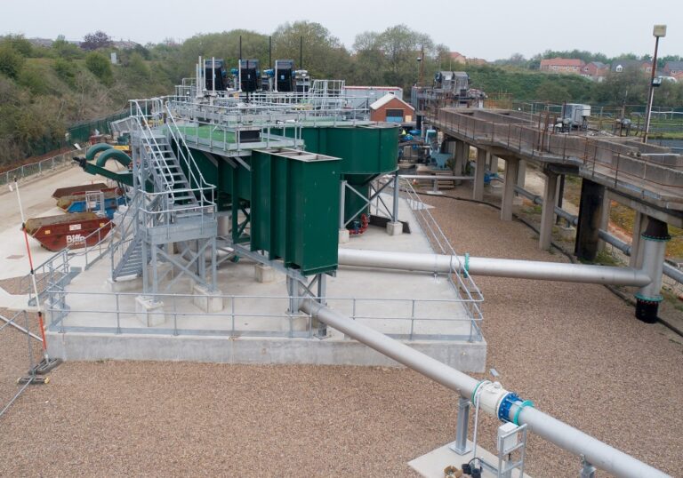 Minimal site installation time as new screens revitalise inlet works ...